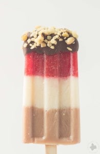 Banana Split Popsicles