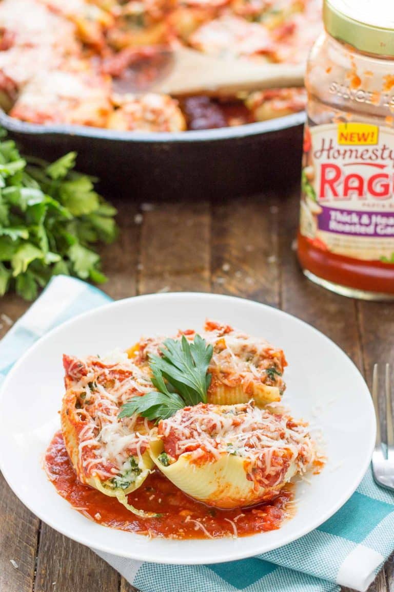 Veggie Stuffed Shells