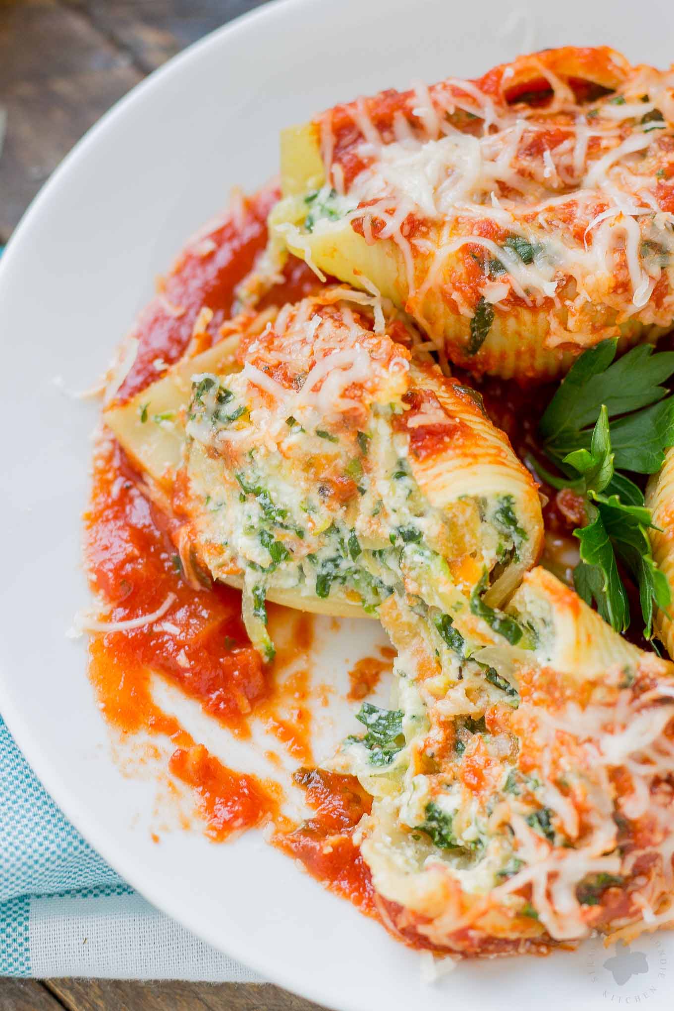 Veggie Stuffed Shells