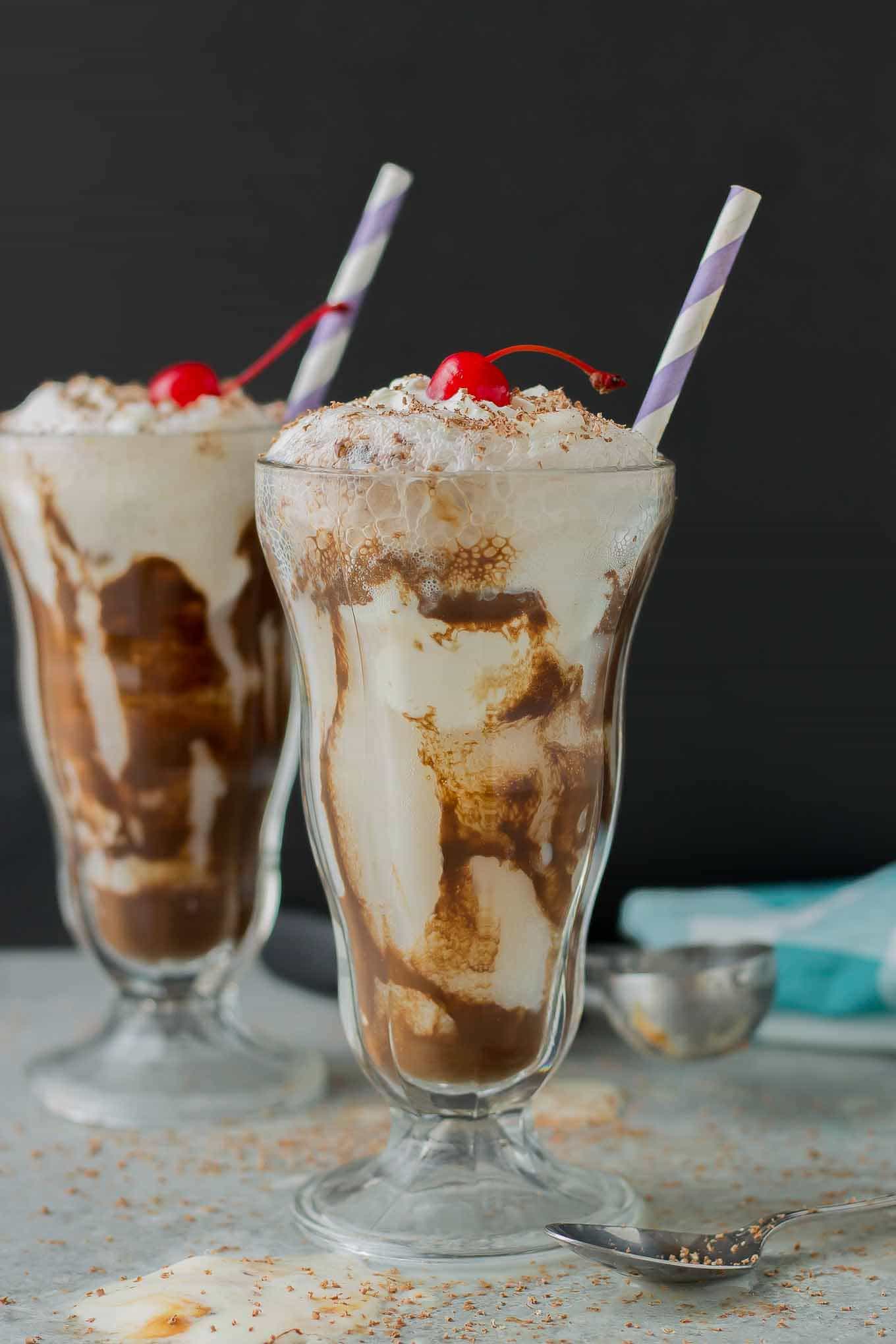 Chocolatey Caramel Delight Fizzy Soda - Strawberry Blondie Kitchen