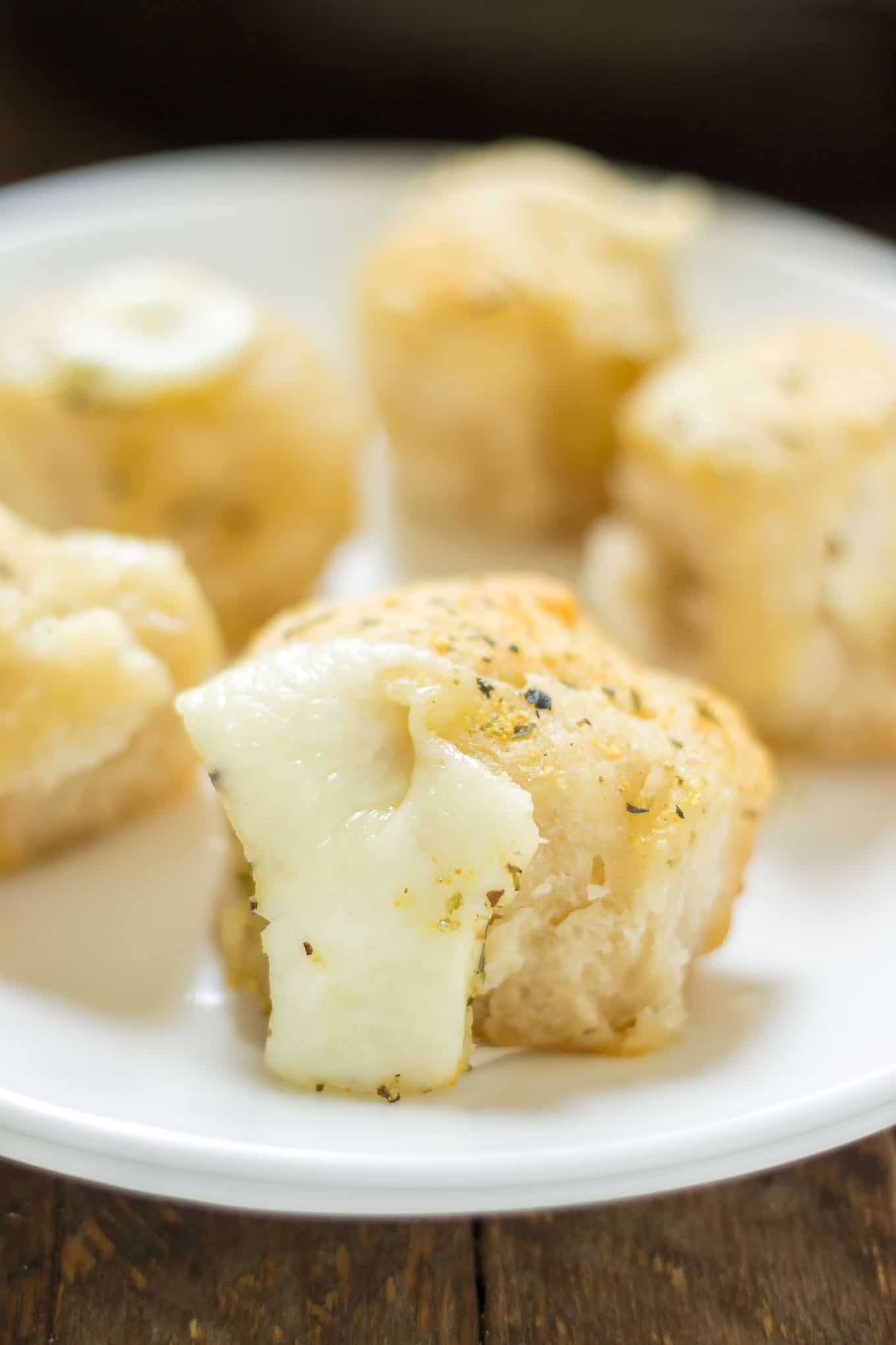 Garlic Cheese Bombs - Strawberry Blondie Kitchen