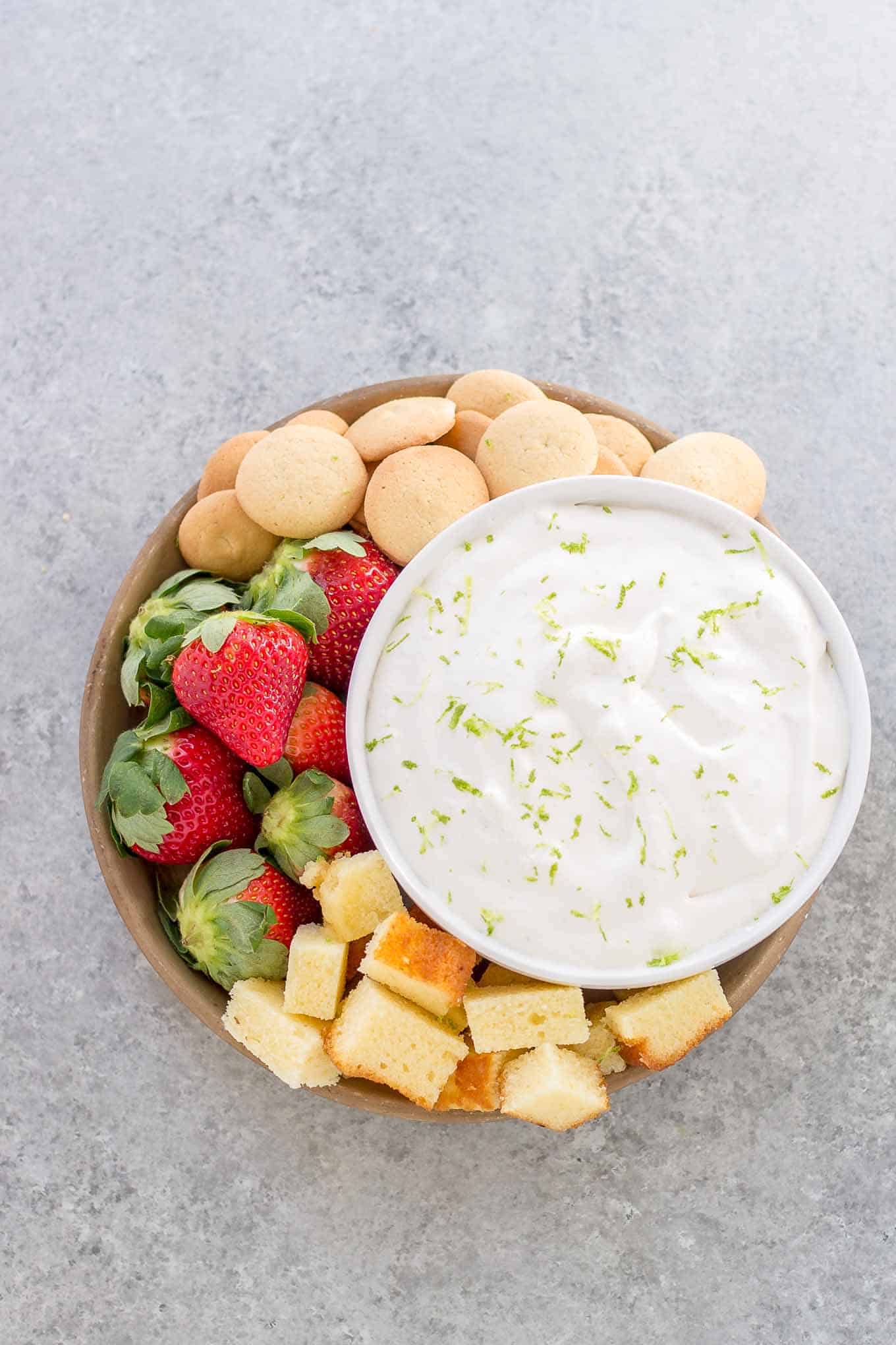 Key Lime Pie Dip - Strawberry Blondie Kitchen