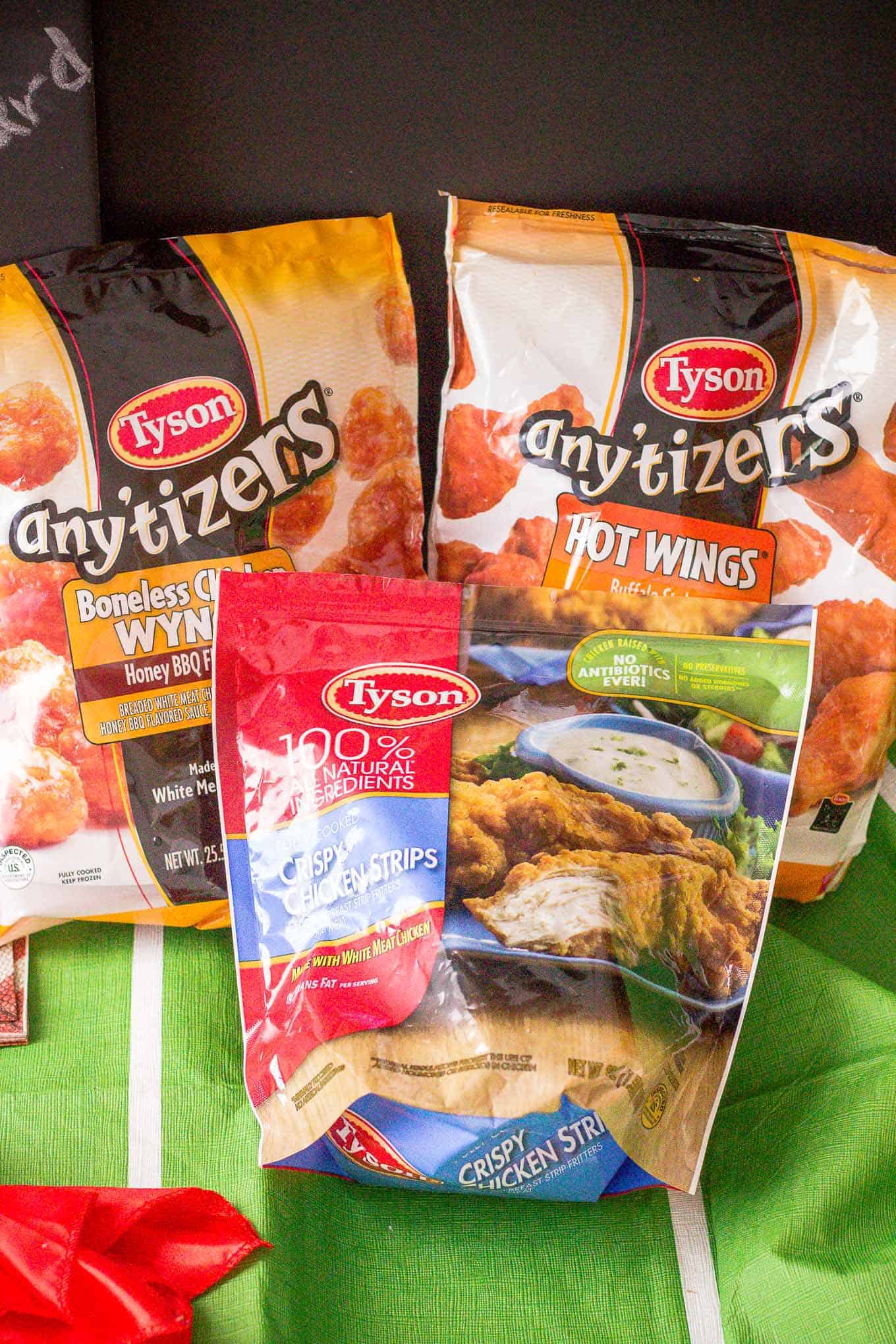 Homegating with Tyson® Any’tizers® and Tyson® Crispy Chicken Strips ...