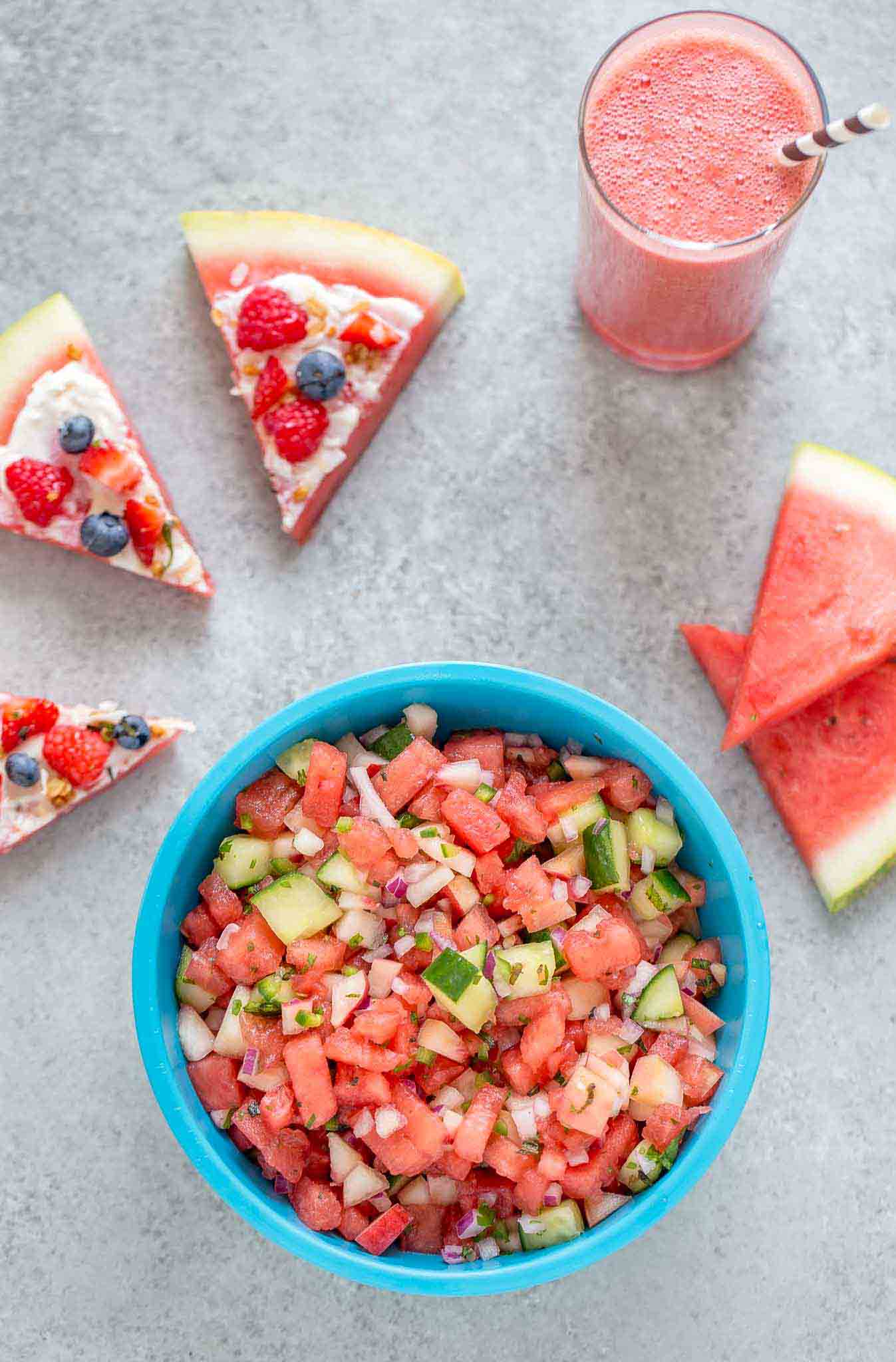 3 Ways to Enjoy Watermelon - Strawberry Blondie Kitchen