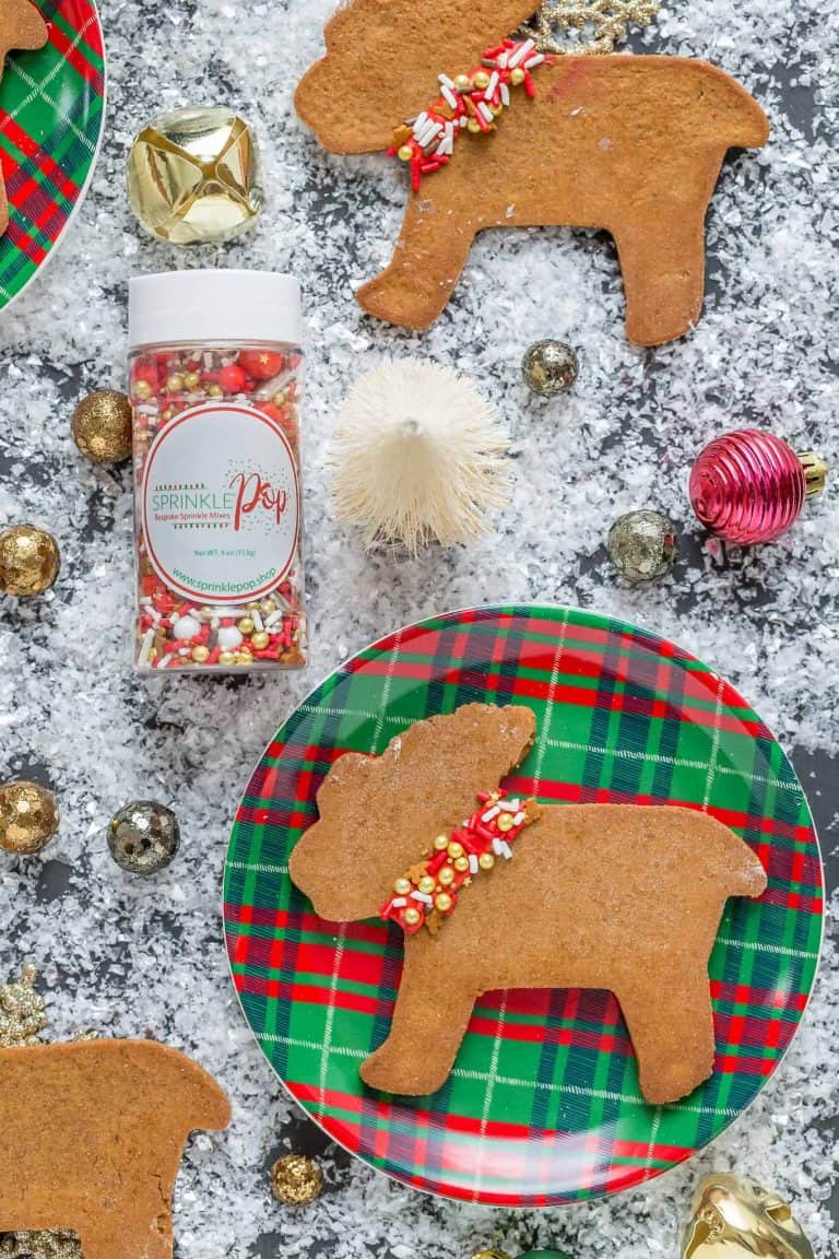 Merry Moose Cookies - Strawberry Blondie Kitchen