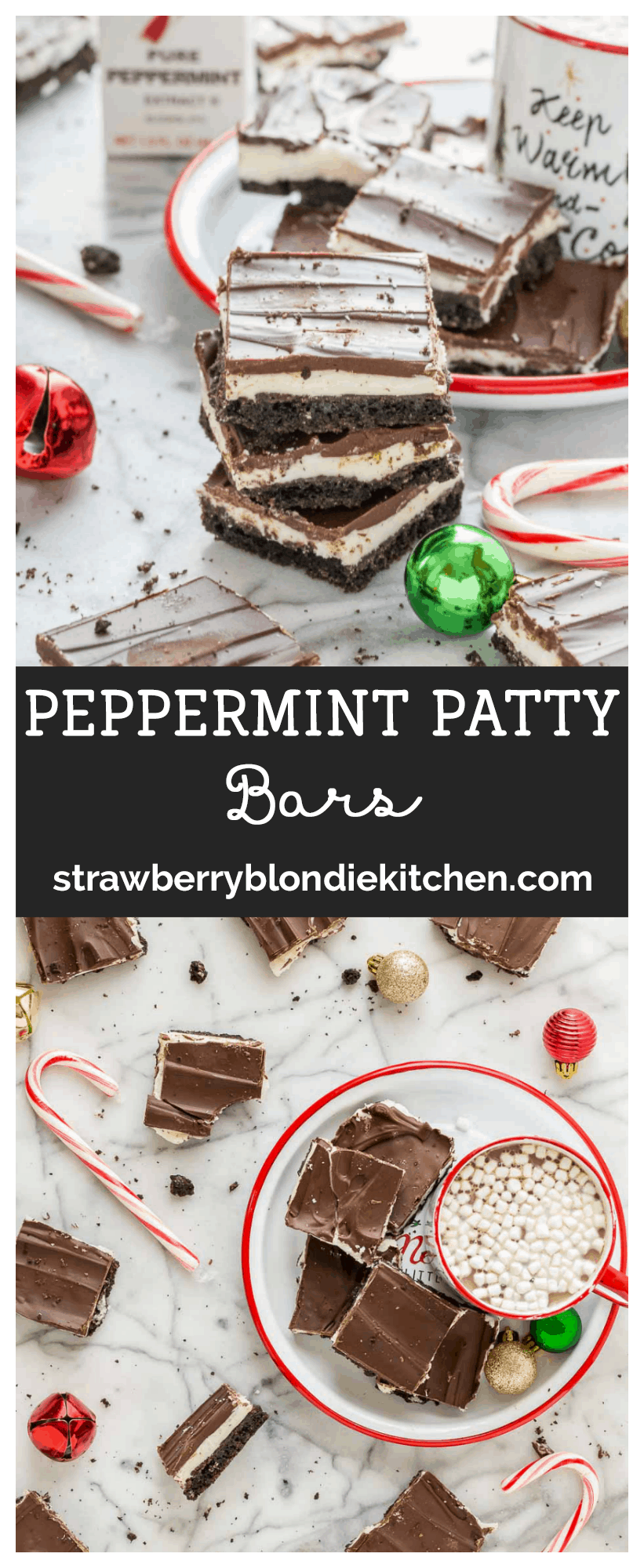 Peppermint Patty Bars - Strawberry Blondie Kitchen