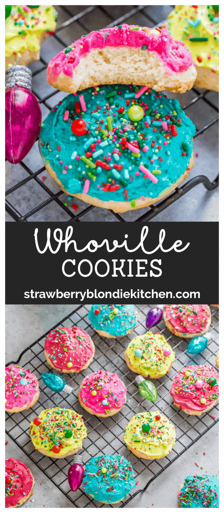 Whoville Cookies - Strawberry Blondie Kitchen