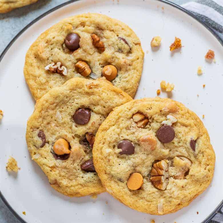 Chewy Seven Layer Cookies - Strawberry Blondie Kitchen