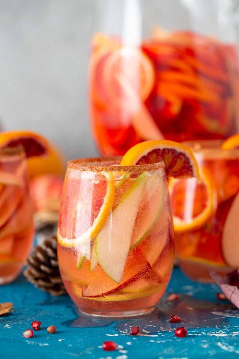 Blood Orange Party Punch - Strawberry Blondie Kitchen